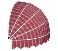 China Dutch Dome Shaped Awning French Window Awning Aluminum Awning Parts for sale