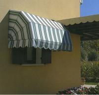 China French Retractable Window Awnings Aluminum Folding Dutch Canopy Awning for sale