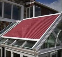 China Skylight Motorised Retractable Awnings Aluminum Conservatory Canopy Awning for sale