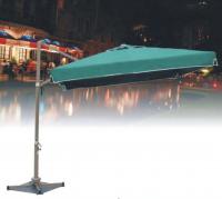 China Hanging Aluminium Outdoor Patio Umbrella For Balcony Square Cantilever Umbrella for sale