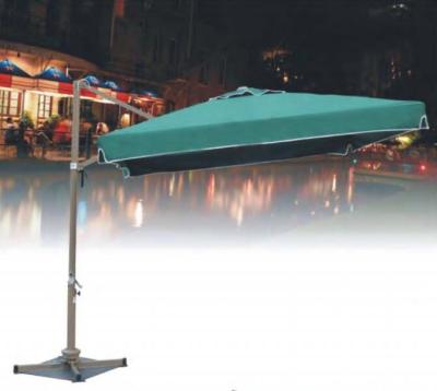 China Hanging Aluminium Outdoor Patio Umbrella For Balcony Square Cantilever Umbrella for sale