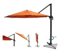 China Awning Polyester Fabric Outdoor Patio Umbrella Waterproof Sun Shade For Patio for sale