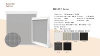 China Windows Patio Zip Track Blinds Clear Windproof Roller Blinds for sale