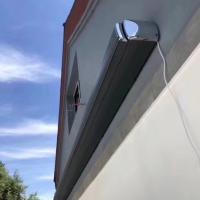 China Outdoor Sunshade Retractable Awning With Motor Control And LED Lights / Full Cassette Awning for sale