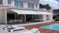 China White Color Frame Full Cassette Awning / Electric Cassette Awning Wholesale for sale