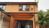 China Electric Retractable Awning With Remote Control / Full Cassette Awning for sale