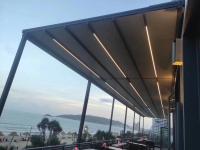 China 4x6m Outdoor Aluminum Waterproof Pergola With Posts / Pergola Awning / Conservatory Awning for sale