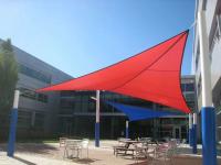 China Car Park Shade Net Carport Outdoor UV Blocking Plastic Sunshade Sail for sale