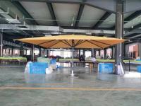 China Strong And Big Size Beach Parasol Coffee Shop Sunshade Umbrella for sale