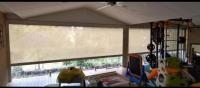 China Extra-wide Outdoor Electric Windrpoof Blinds for sale