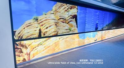 China Extra-wide Outdoor Electric Windrpoof Blinds for sale