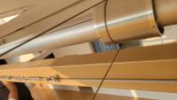 China Outdoor&indoor Motorized Wave Sliding Awning Shade Sail for sale