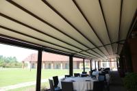 China Outdoor sun shade electric awning retractable roof for sale