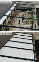 China Outdoor sun shade electric awning retractable roof for sale
