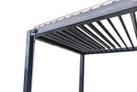 China 4x3m Manual/electric Alu.Louvred Pergola for sale
