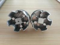 China Window Sunshade Retractable Awning Parts Roller Blinds Accessories 70mm Aluminum Square/ Round Reel Plug for sale
