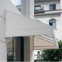 China Sunshade/Waterproof Window Awning Balcony Semicircular Canopy Watermelon Awning for sale