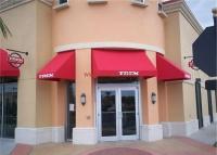 China Sunshade/Waterproof Window Awning Balcony Semicircular Canopy Watermelon Awning for sale