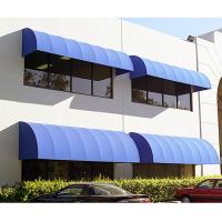 China Sunshade/Waterproof Window Awning Balcony Semicircular Canopy Watermelon Awning for sale