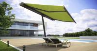 China Outdoor independent support full  cassette  retractable awning for sale