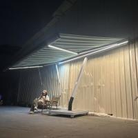 China Outdoor independent support full  cassette  retractable awning for sale
