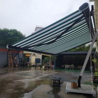 China Outdoor independent support full  cassette  retractable awning for sale