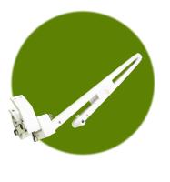 China Aluminium Retractable Awning Hardware White Awning Components for sale