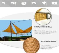 China Polyester Sun Shade Sail Waterproof Shade Sails Outdoor Sun Shade for sale