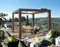 China New technology outdoor motorized retractable pergola for sale