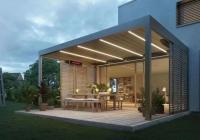 China Outdoor Garden Terrace Gazebo Popular Motorized Aluminum Blinds Pergola for sale