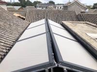 China Customized Roof Sunshade Motorized Retractable Awning for sunroom for sale