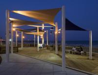 China Wholesale -Resistant Sun Shade Sails Outdoor Patio Garden with Hardware Kit of Sunsail for sale
