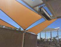 China Wholesale -Resistant Sun Shade Sails Outdoor Patio Garden with Hardware Kit of Sunsail for sale