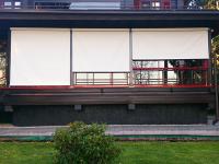 China Aluminum Drop Arms Manual Retractable Window Awning/ Commercial Awning for sale