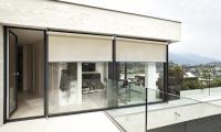 China Aluminum Drop Arms Manual Retractable Window Awning/ Commercial Awning for sale