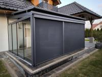 China Windroof Zip trcak blind kit Chain Operated durable solution for commercial and Window covering applications for sale