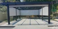 China Windroof Zip trcak blind kit Chain Operated durable solution for commercial and Window covering applications for sale