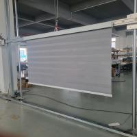 China Stepless Light & Privacy Control bedroom windowsiles office double velvet zebra blinds for sale