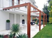 China Waterproof Retractable PVC Pergola Awning for sale