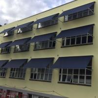 China Outdoor Aluminium Retractable Drop Arm Window Awnings for sale