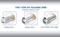 China Wholesale Retractable Awning Arms Heavy Duty Awning Support Arm Parts for sale