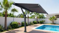 China Luxury Freestanding Full Cassette Awning - Weatherproof RetractableShade for Garden & Terrace for sale