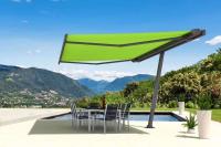 China Luxury Freestanding Full Cassette Awning - Weatherproof RetractableShade for Garden & Terrace for sale