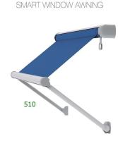 China Manual Outdoor Drop Arm Remote Control Sun Awnings for sale