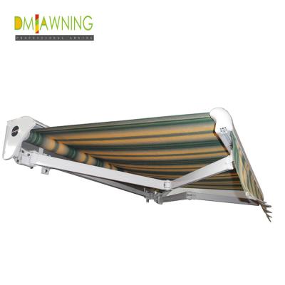 China Automatic Aluminum Waterproof Semi- Cassette Balcony Retractable Outdoor Awning for sale