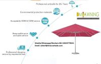 China 7m Strongwind Giant Extra Large Outdoor Patio Umbrella With LED Lights for sale