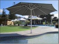 China 7m Strongwind Giant Extra Large Outdoor Patio Umbrella With LED Lights for sale