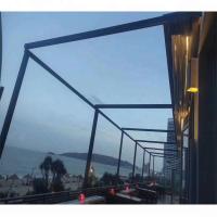 China Customized Waterproof Retractable Awning Aluminum PVC Pergola Roof Sunshade System for sale