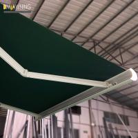 China Hot Sale Electric Full Cassette Awning White Color Frame and Acrylic Fabric Smooth for sale