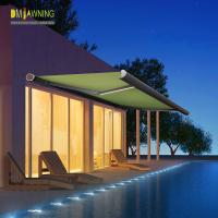 China Factory hot sell outdoor retractable awning heavy duty cassette awning electric awning for sale
